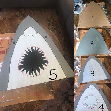 Cardboard Shark Diy Cardboard Ocean Themes Cardboard