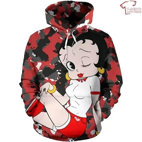 Betty Boop Classic Vi 3d Hoodie All Over Printed T Shirts Low Price