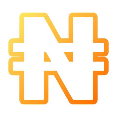 Naira Generic Gradient Outline Icon