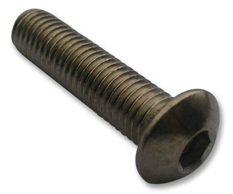 M410 BHA2MCS100 Tr Fastenings Tornillo Allen Cabeza Semiesférica con