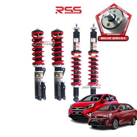 RSS Road Stabilization System Adjustable Absorber Suspension For