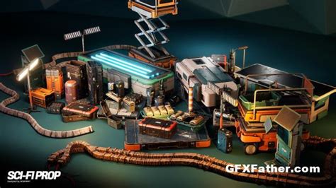 Unreal Engine Sci Fi Props Vol01 51 Gfxfather