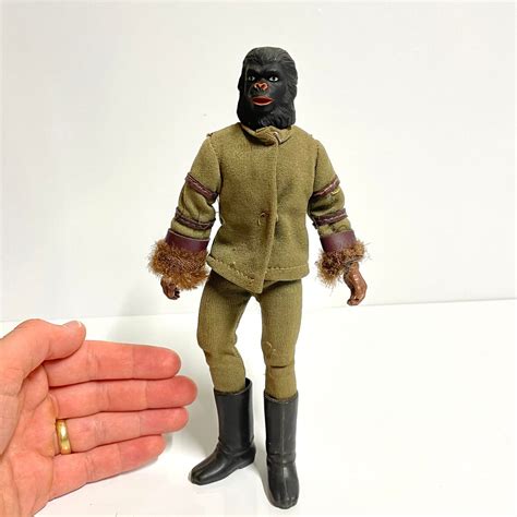 Rare 8 1” Vintage Genuine 1974 Mego General Ursus Planet Of The Apes