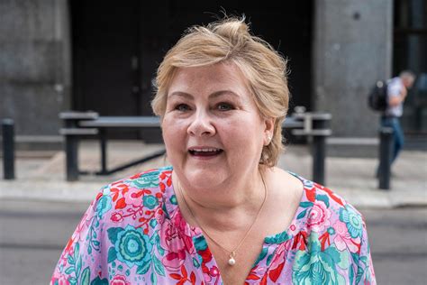 Erna Solberg Om Kronekursen Krevende E24