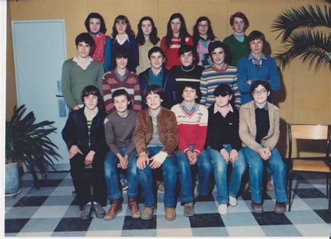 Photo De Classe Cppn De 1980 Collège Copains Davant