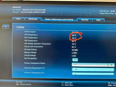 Nuc12 Pro I5 Cpu Temperature Sensor Stuck R Intelnuc