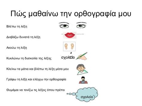 Αποτέλεσμα εικόνας για πως μαθαινω την ορθογραφια