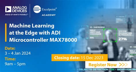 Machine Learning At The Edge With Adi Microcontroller Max78000