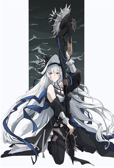 Specter And Specter The Unchained Arknights Drawn By Adesu Gekkahyouzin Danbooru