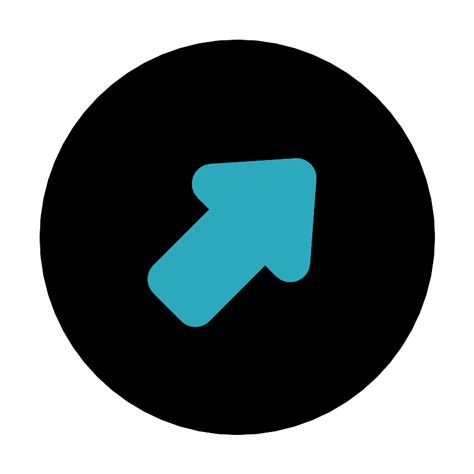 Right Up Direction Circle Vector Svg Icon Svg Repo