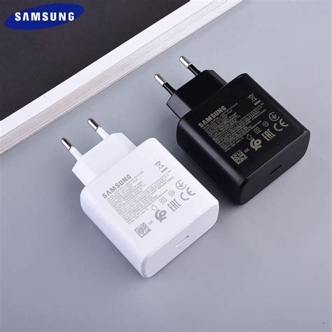 Samsung EP TA845 45W USB C Super Fast Charging Wall Charger Black Kwkap