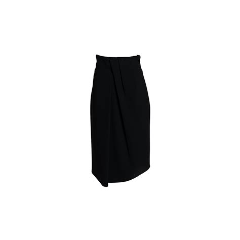 Jupe Prêt à Porter Balenciaga Noir Doccasion Monogram Paris