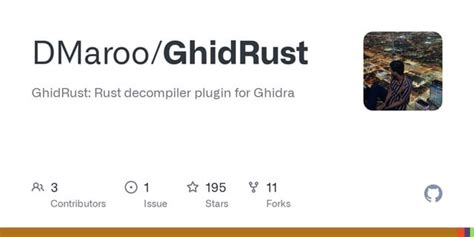 ghidrust rust decompiler plugin for ghidra r reverseengineering