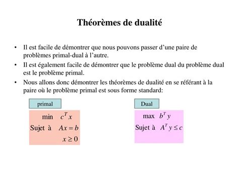 Ppt 5dualité En Programmation Linéaire Powerpoint Presentation Free