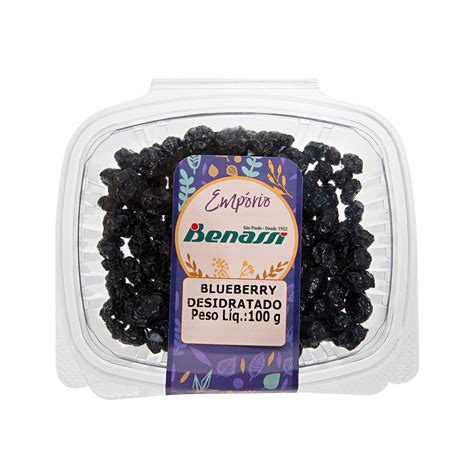 Blueberry Desidratado Benassi 100g Carrefour