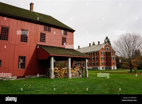 Hancock Shaker Village Pittsfield The Berkshires Massachusetts New England United States Of