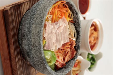 泡菜五花肉拌饭 中国菜系 食品餐饮 摄影素材 汇图网www huitu
