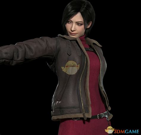 《生化危机4：重制版》艾达穿上里昂的飞行员夹克mod电脑版下载 叽哩叽哩游戏网acg（g站）