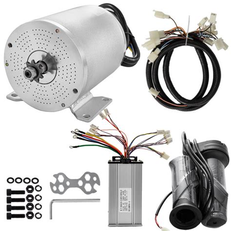 Elektromotor Dc E Bike Kit Fahrrad Umbausatz 48v Bürstenloser Gasgriff