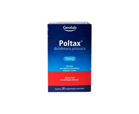 MEDICINA POLTAX DICLOFENAC POTASICO 50 MG X 20 COMP Sihay