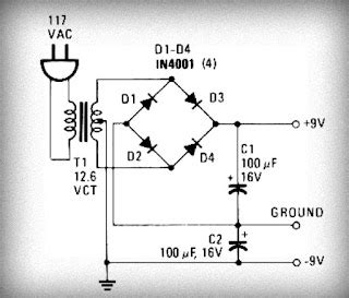 Membuat Rangkaian Power Supply Sederhana CaraTekno
