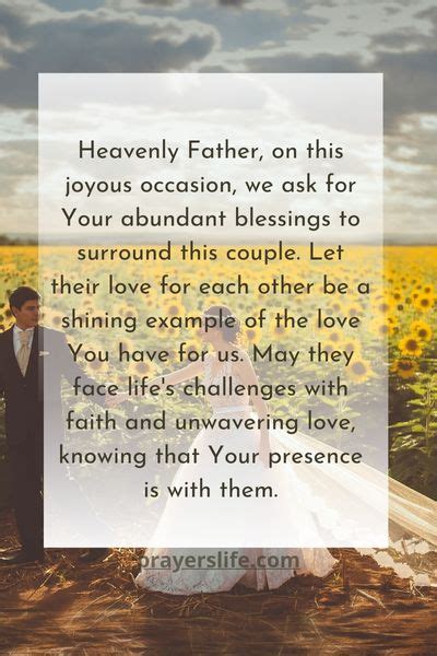 20 Best Short Wedding Prayers For The Bride And Groom