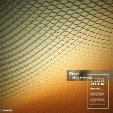 기술 3d 파형 추상적인 벡터 배경 3차원 형태에 대한 스톡 벡터 아트 및 기타 이미지 3차원 형태 개념 곡선 Istock