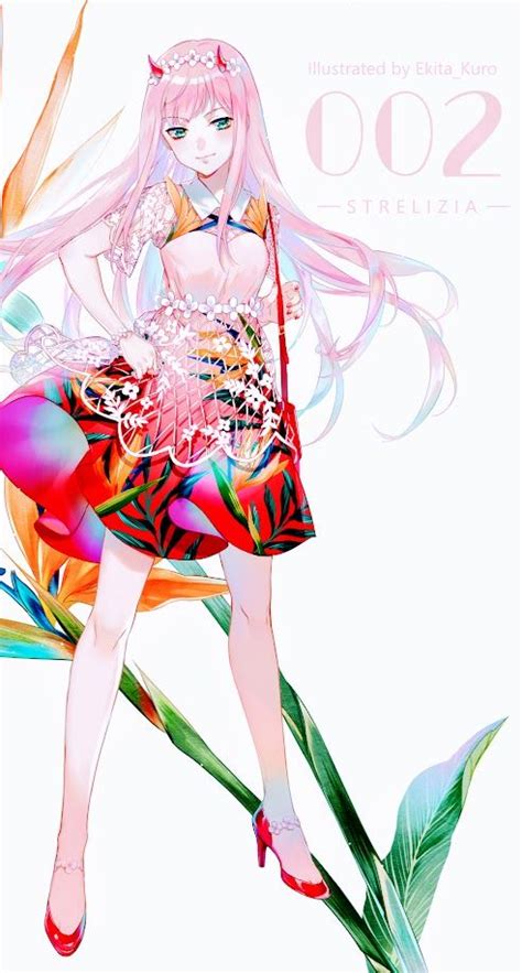 Zero Two Darling In The Franxx Gg Anime Anime Nhật Ký Nghệ Thuật
