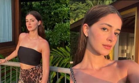 Ananya Panday Gives Us Major Fashion Makeup Inspo In Vacation Pics From Seychelles See Here