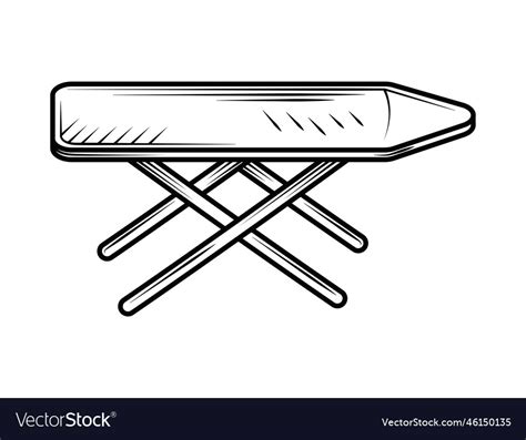 Ironing Board Icon Royalty Free Vector Image Vectorstock