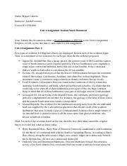 Unit 4 Assignment Envio Docx Name Miguel Cabrera Instructor Leuda