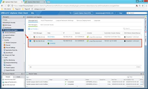 lorenzo moglie notes steps to move primary nsx manager role within
