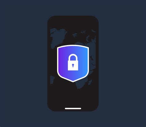Privacy Concept Secure Vpn Online Connection Personal Data Protection World Map And Virtual