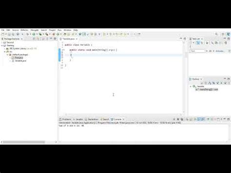 Declaring Variable In Java YouTube