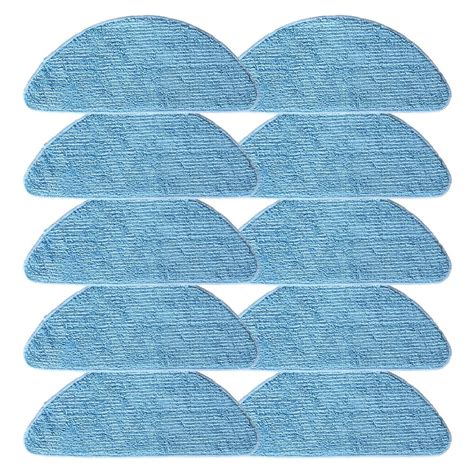Sunfex 410 Pcs Mop Cloths Rag For Honiture Q5 Sweeping Robot Vacuum Cleaner Replace Dry And Wet