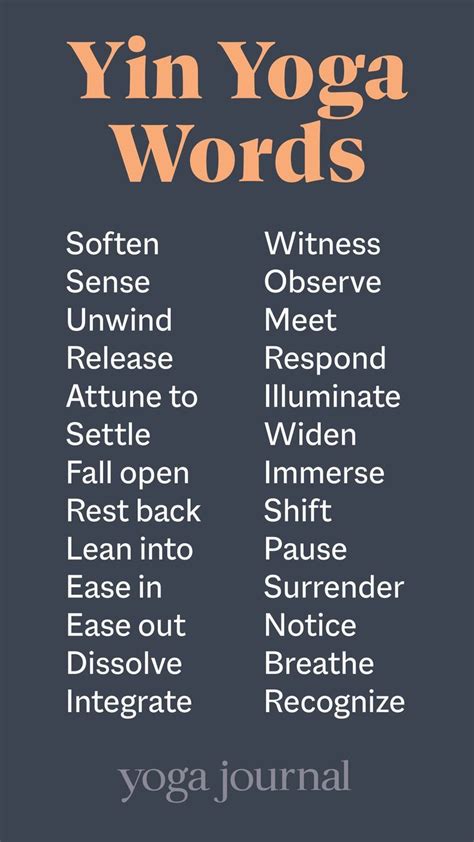Tired Of Using Relax Over And Over And Over Again During A Yin Yoga