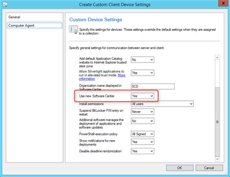 How To Enable The New Sccm 1511 Software Center