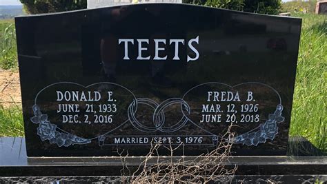 Freda Belle Nuce Teets 1926 2018 Find A Grave Memorial