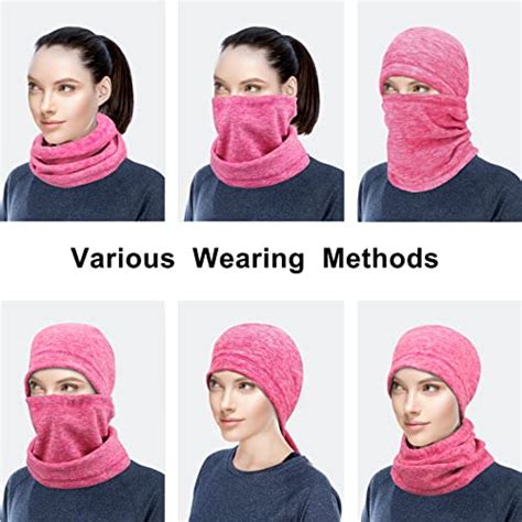 Mysuntown Balaclava Face Mask Balaclava Ski Mask Uv Protector Pooh
