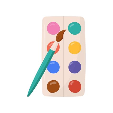 Elementos De Herramientas De Pintura Suministros De Arte Pinceles