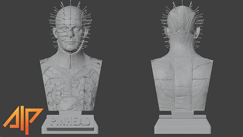 Pinhead Ultra Detailed Pre Supported Bust 3d Model R3dmodeling
