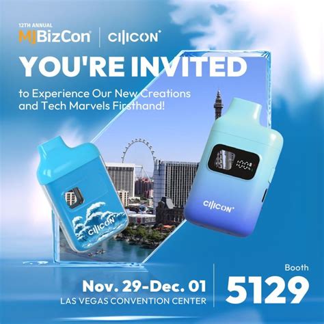 Cilicon On Linkedin Booth5129 Cilicon Cilicondesign Ciliconvape