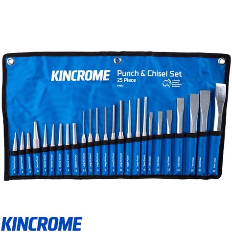 Kincrome Punch And Chisel Set 25 Piece Collier And Miller