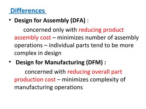 Dfma Unit 1 Ppt