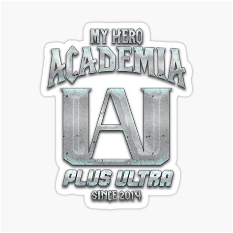 Ua High School Logo Sticker For Sale By Retro Freak Redbubble