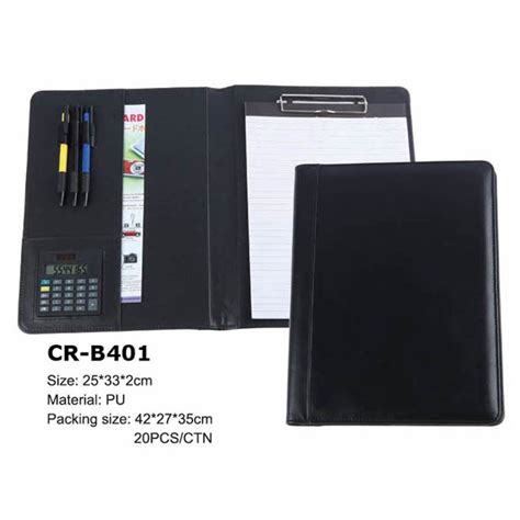 Conference File Folder Memo Pad With Metal Clip China Metal Clip And