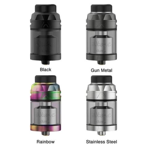 Jual Authentic Augvape Intake Rta 24mm Atomizer Vapx Vpor Vp0rizer
