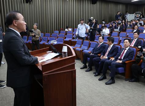 윤재옥 야 한동훈·이동관 탄핵 시사에 국정운영 발목 잡겠단 것 파이낸셜뉴스