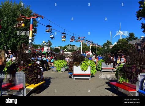Des Moines Iowa Usa August 12 2023 Iowa State Fair 2023 Stock