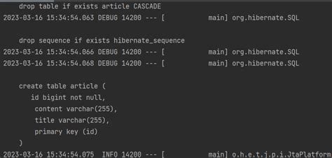 springboot 홍팍 데이터 crud와 sql 쿼리